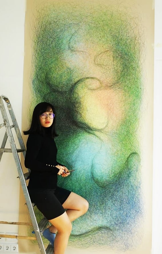 Künstlergespräch Yuehui Liu - Q Gallery Berlin | ART at Berlin